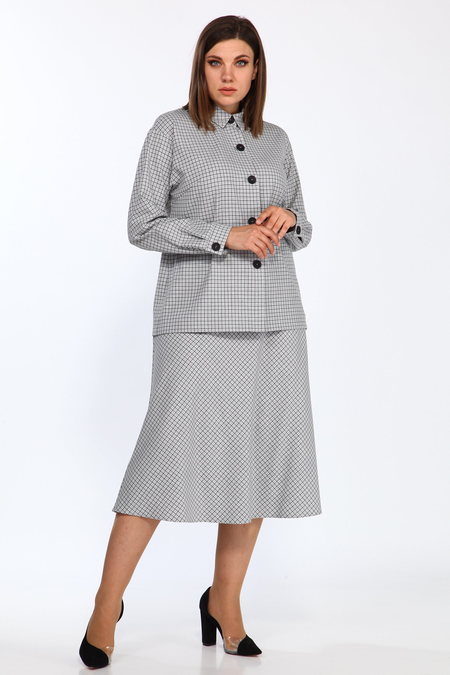 Костюм с юбкой 2306 Lady Style Classic купить в интернет магазине Велесмода
